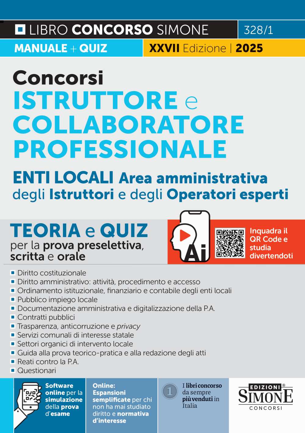Concorsi Istruttore e Collaboratore Professionale Enti Locali Area Amm ...